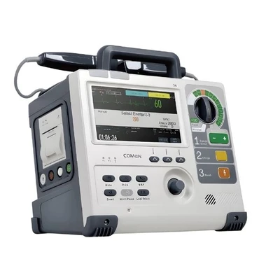 COMEN S6 DEFIBRILLATOR, ECG WITH ACCESSORIES